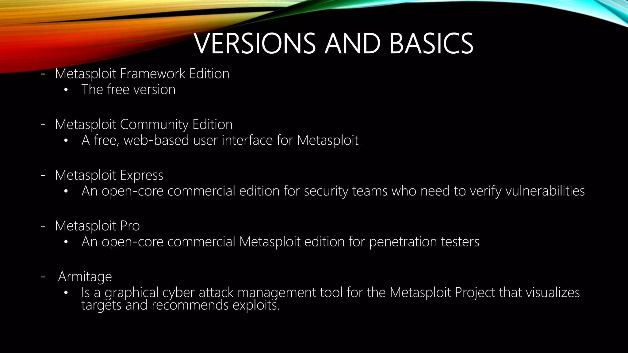 Metasploit Ppt