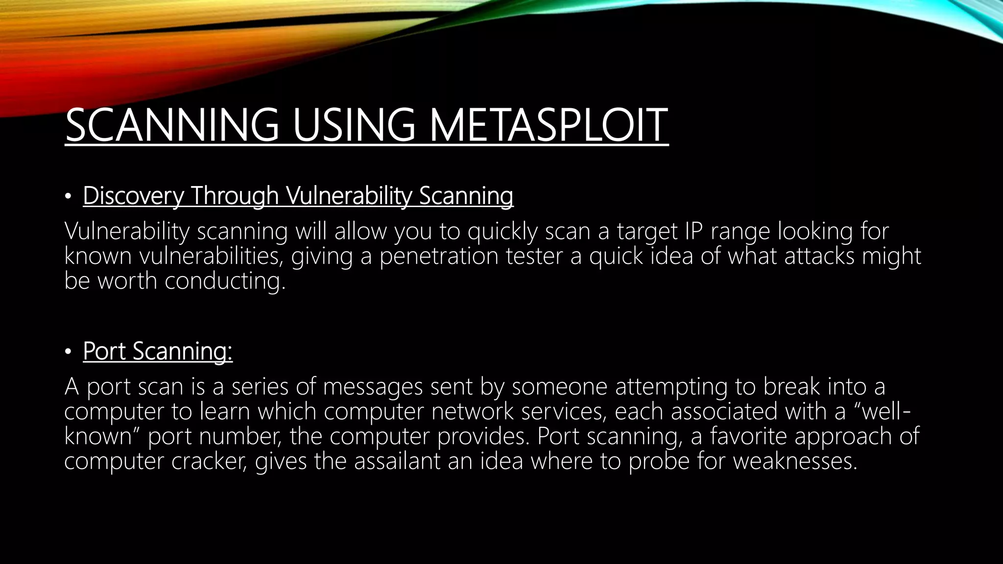 Metasploit | PPTX