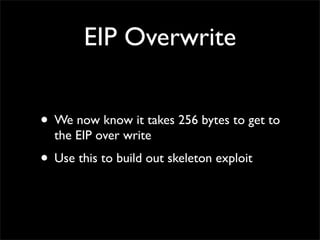 Louisville Infosec - Metasploit Class - Fuzzing and Exploit Development with Metasploit | PPT