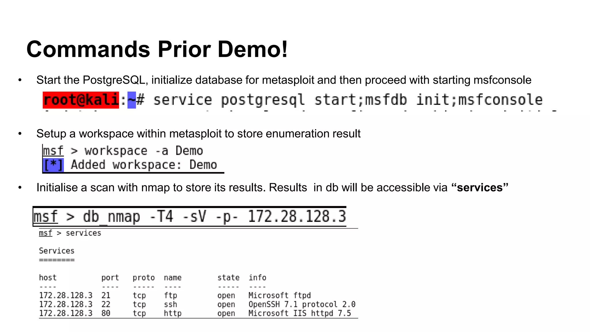 Metasploit For Beginners | PPTX