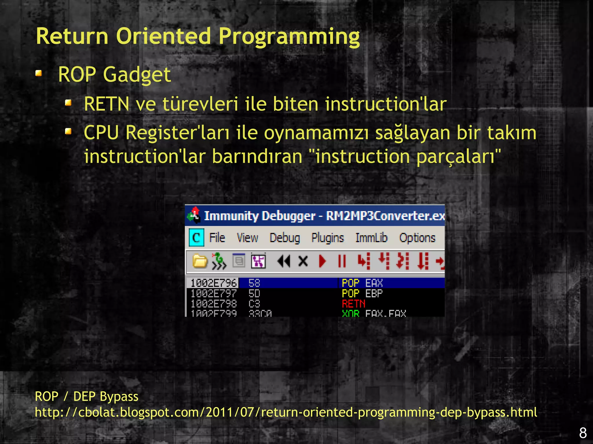 Metasploit Framework ile Exploit Gelistirme | PPT Metasploit Framework ile Exploit Gelistirme | PPT