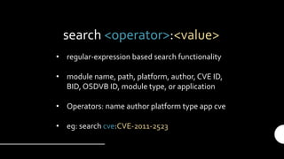 Metasploit primary | PDF | Information and Network Security | Computing