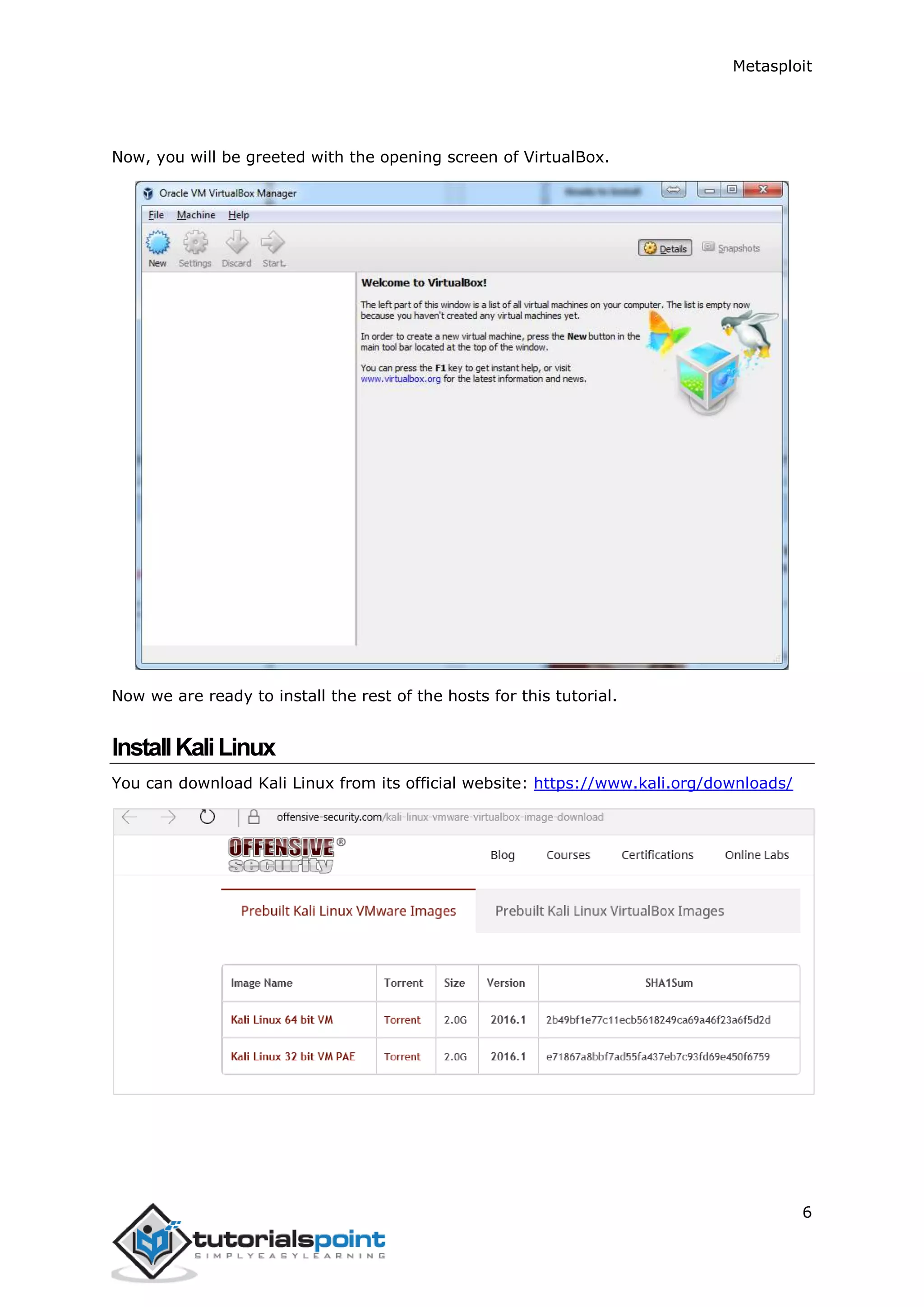 Metasploit Tutorial Pdf Operating Systems Computer Software And