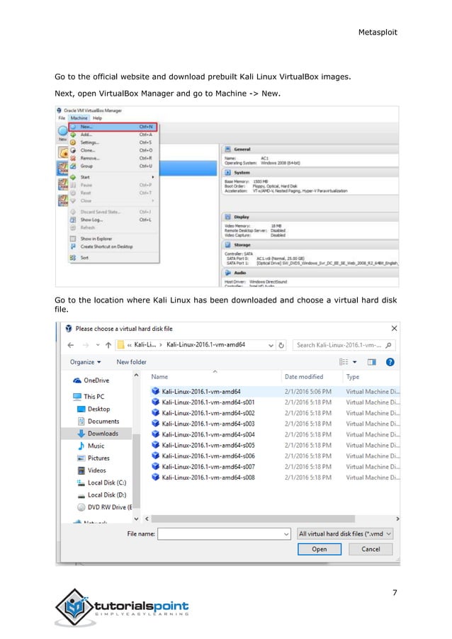 Metasploit Tutorial Pdf Operating Systems Computer Software And Applications