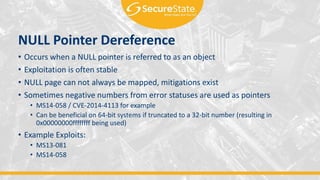 Metasploit & Windows Kernel Exploitation | PPTX