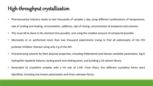 Metastable polymorphism | PPTX