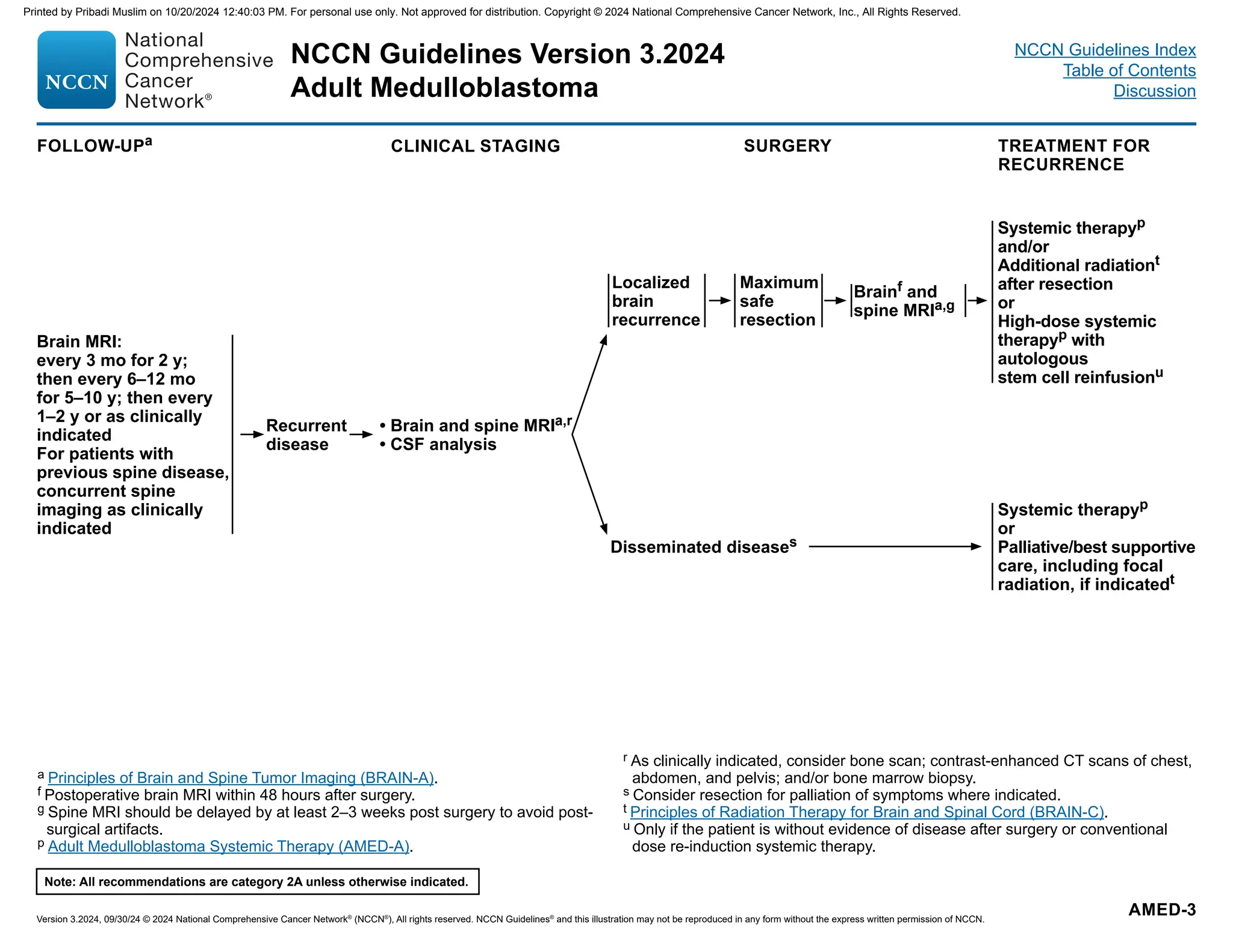 metastase NCCN neurosurgery logbook oncology | PPT