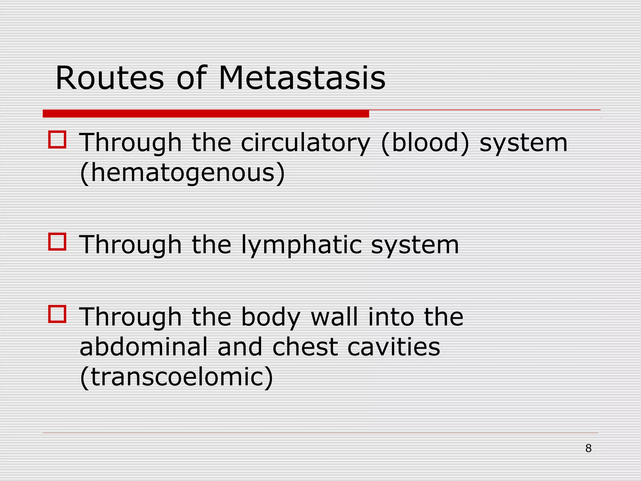 Metastasis | PPT