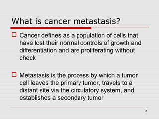 Metastasis | PPT