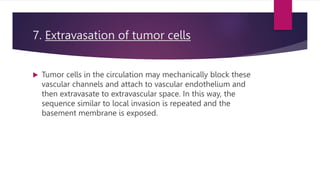 METASTASIS AND METASTATIC CANCER- PATHOLOGY.pptx