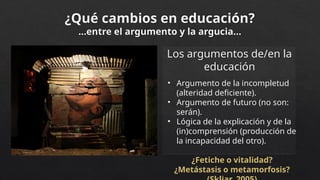 Interrogar los sentidos de la inclusión educativa. | PPTX