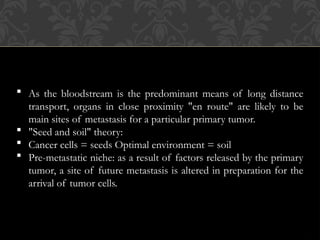Metastatic cascade DGP. Cancer biology pptx | PPTX