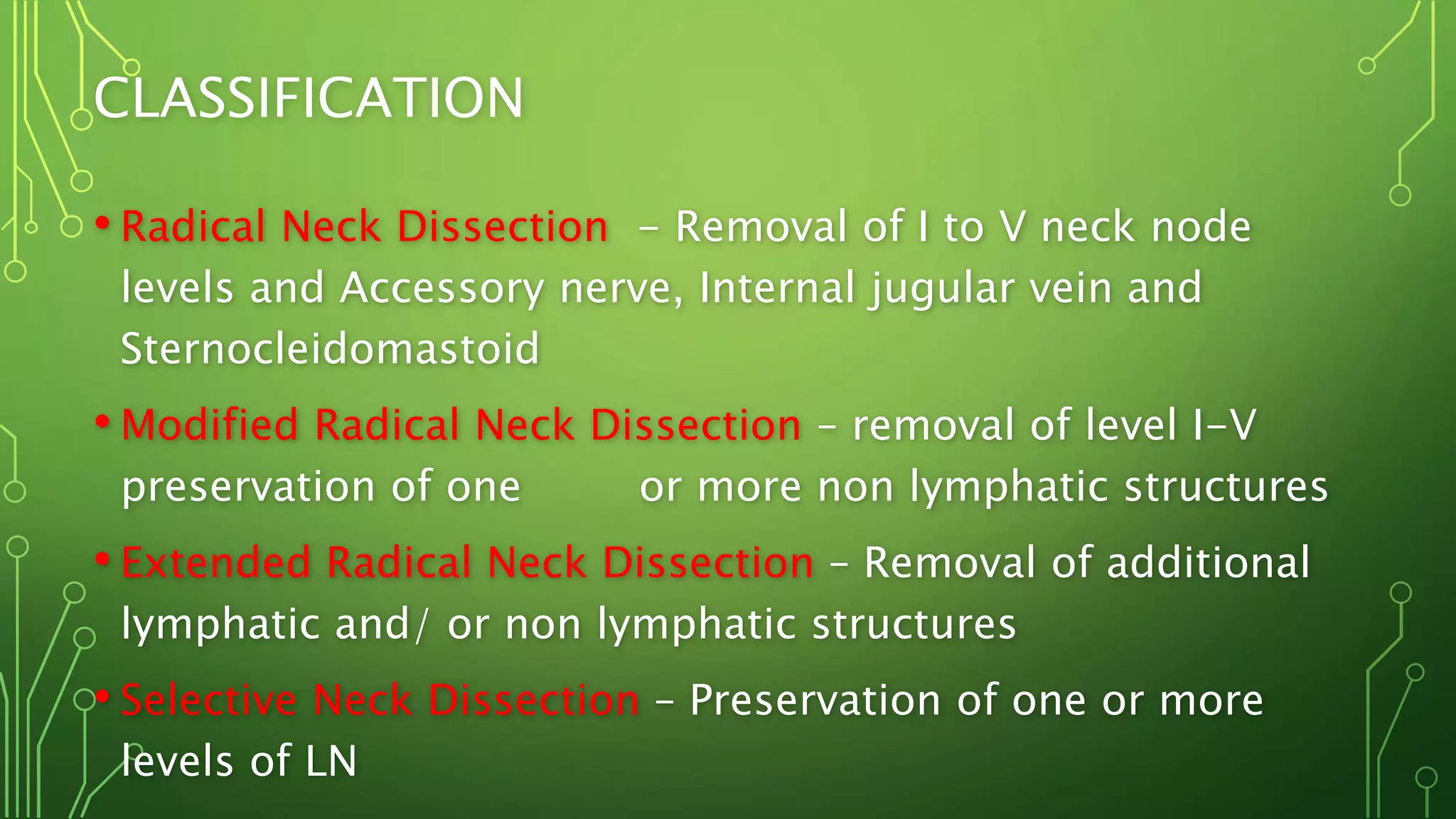 Metastatic neck disease and management | PPTX
