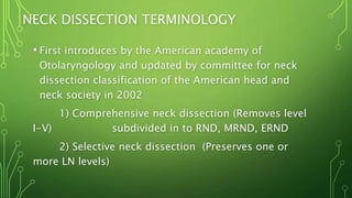 Metastatic neck disease and management | PPT