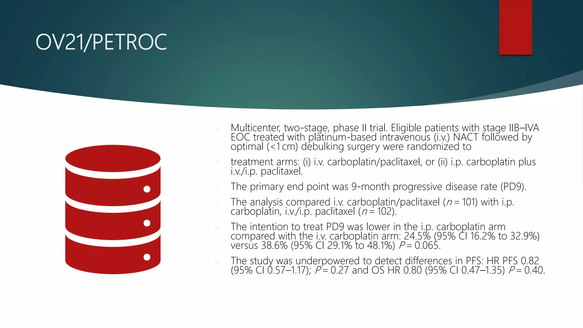Metastatic ovarian cancer | PPT
