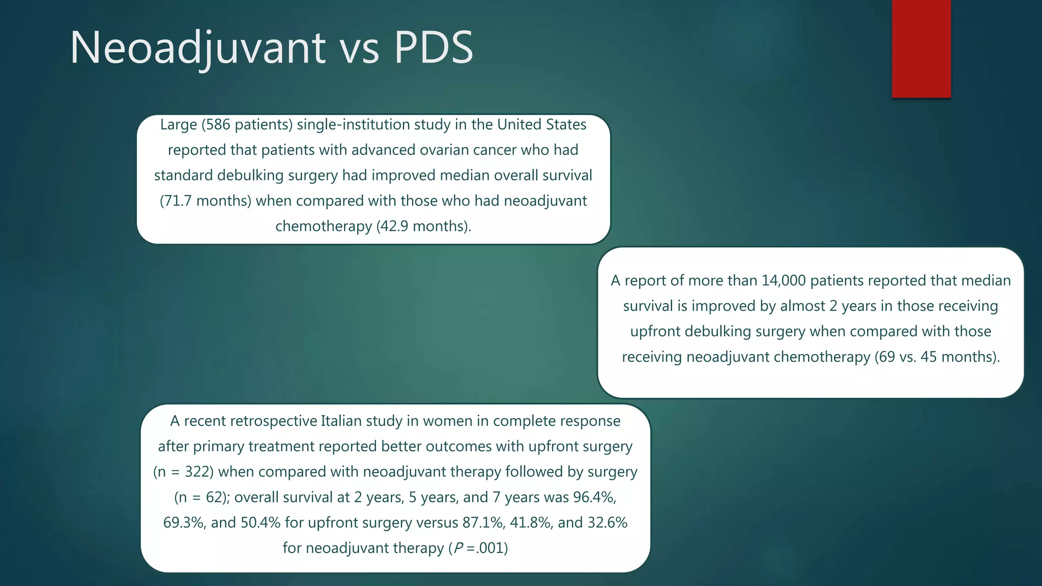 Metastatic ovarian cancer | PPT