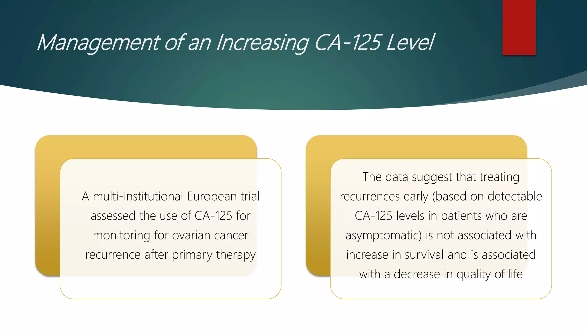 Metastatic ovarian cancer | PPT