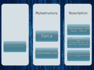 Metastrucure of nursing informatics | PPTX