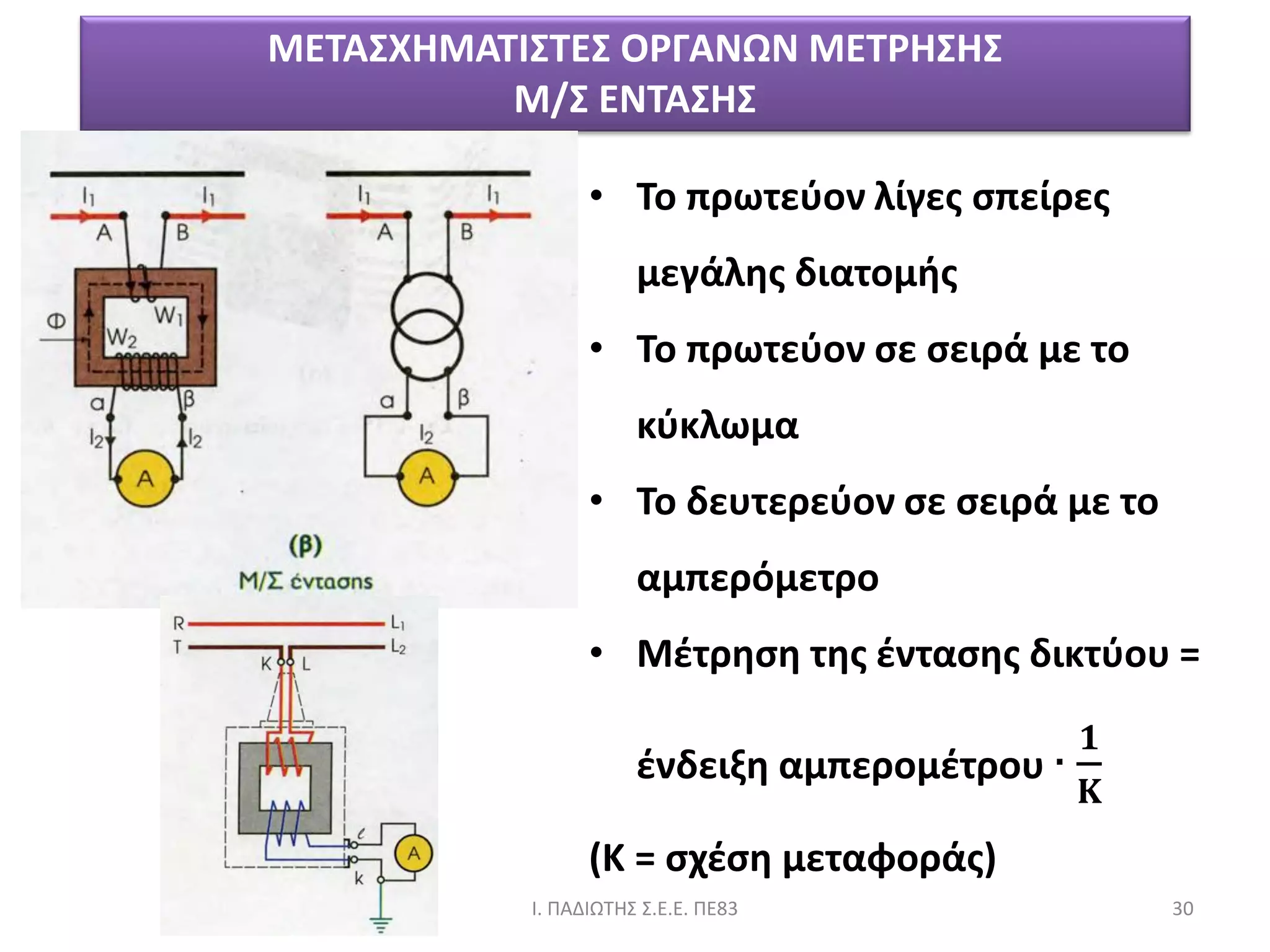 ΜΕΤΑΣΧΗΜΑΤΙΣΤΕΣ | PDF