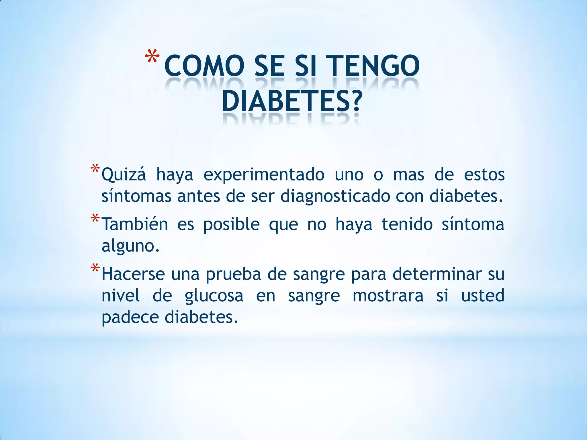 METAS Y PARAMETROS DEL CONTROL NUTRICIONAL EN DIABETES MELLITUS | PPT