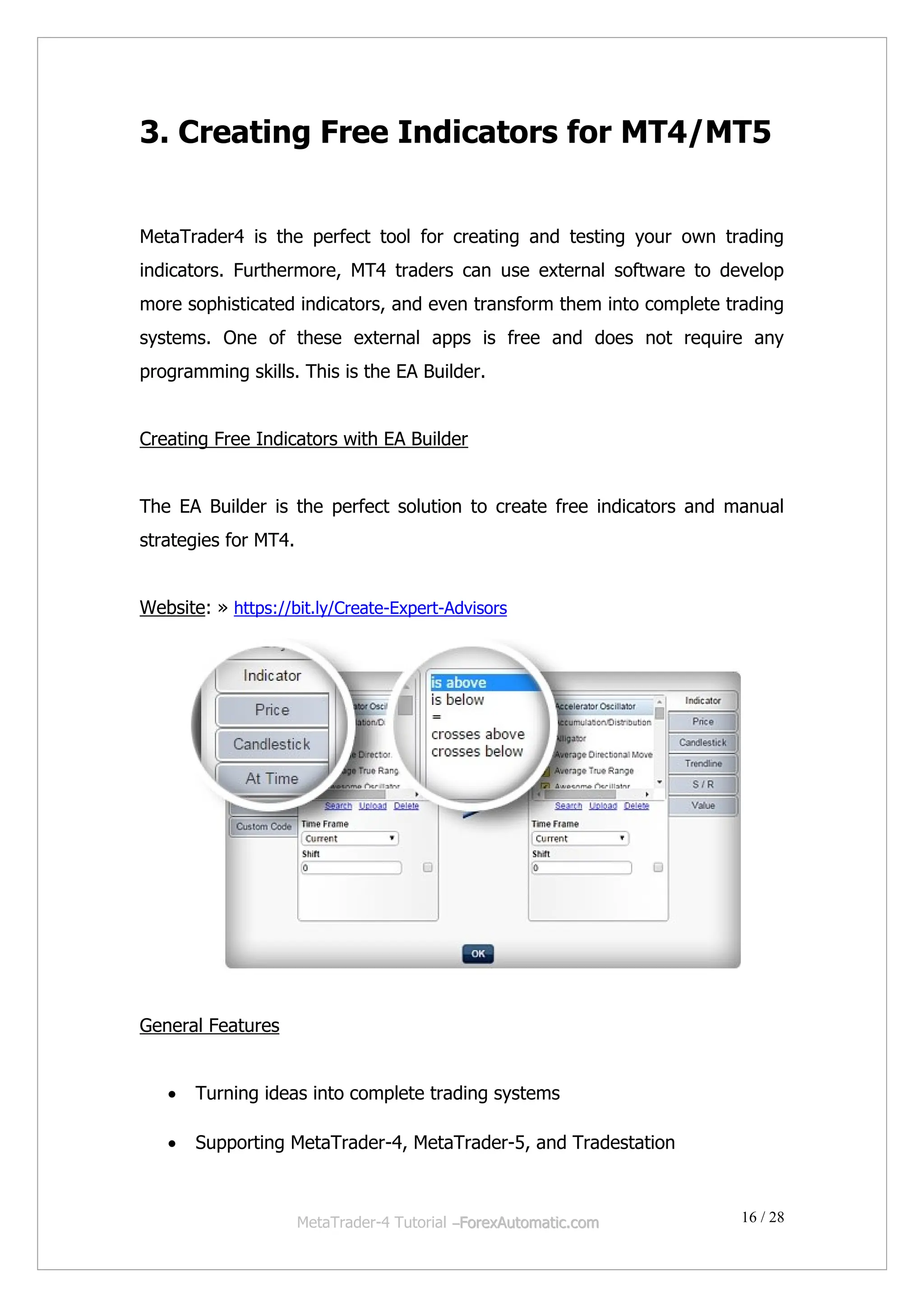 The MetaTrader-4 (MT4) Trading Tutorial -Essential Tips and Tricks for Forex and CFD Traders | PDF