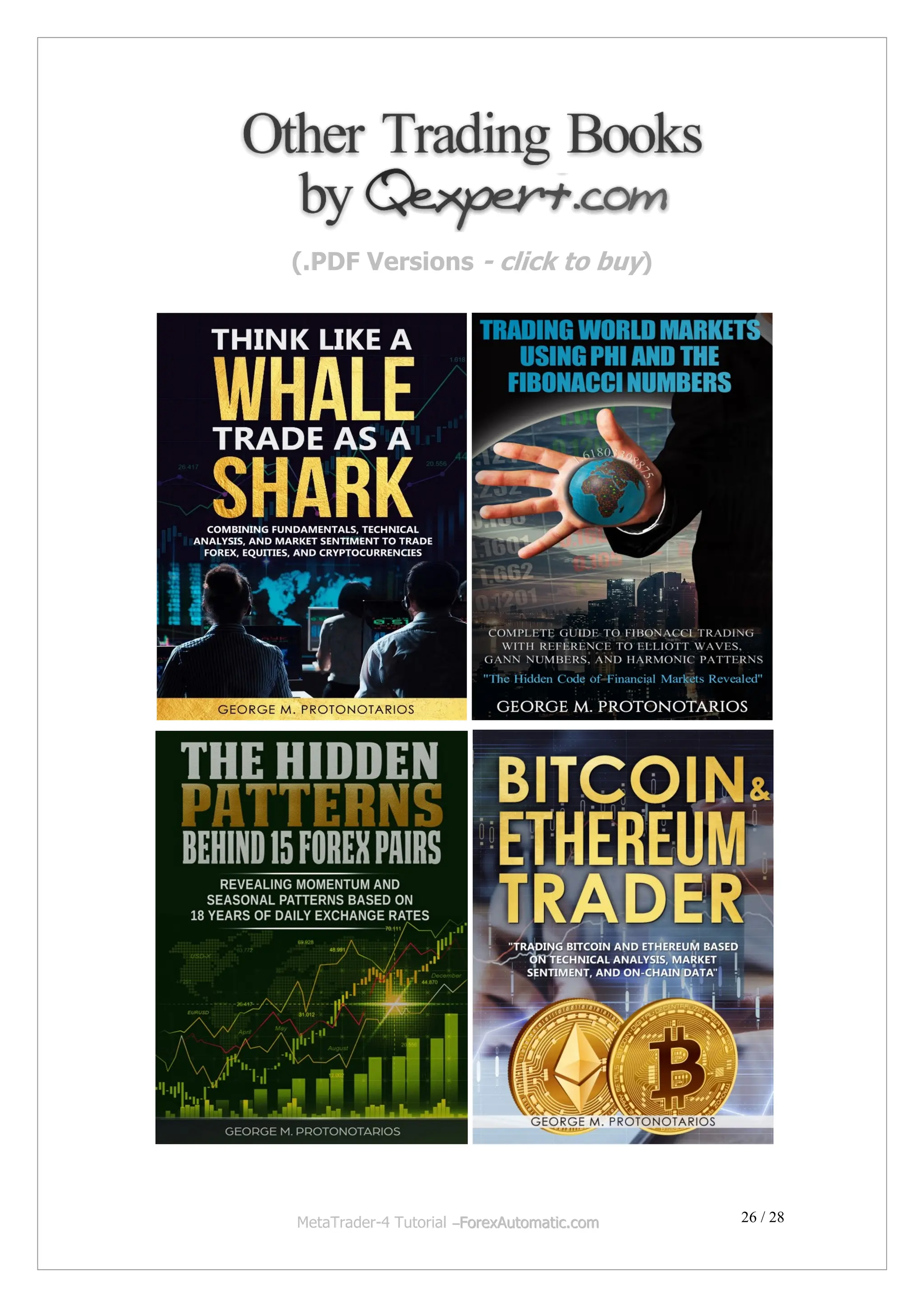 The MetaTrader-4 (MT4) Trading Tutorial -Essential Tips and Tricks for Forex and CFD Traders | PDF