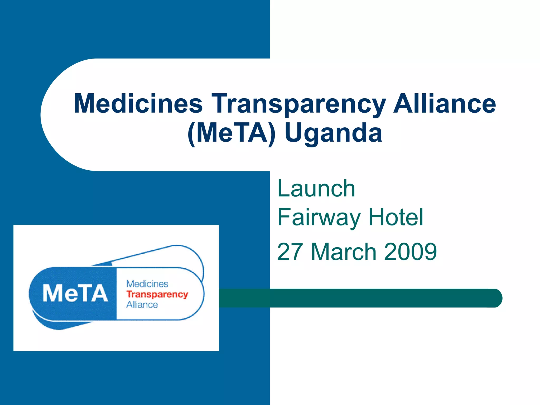 Improving access to medicines in Uganda | PPT