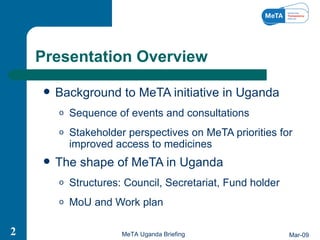 Improving access to medicines in Uganda | PPT | Pharmaceutical Industry ...