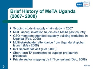 Improving access to medicines in Uganda | PPT | Pharmaceutical Industry ...