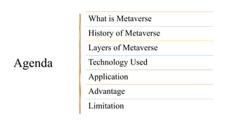 Metaverse - Introduction about the metaverse and its functionality | PPTX