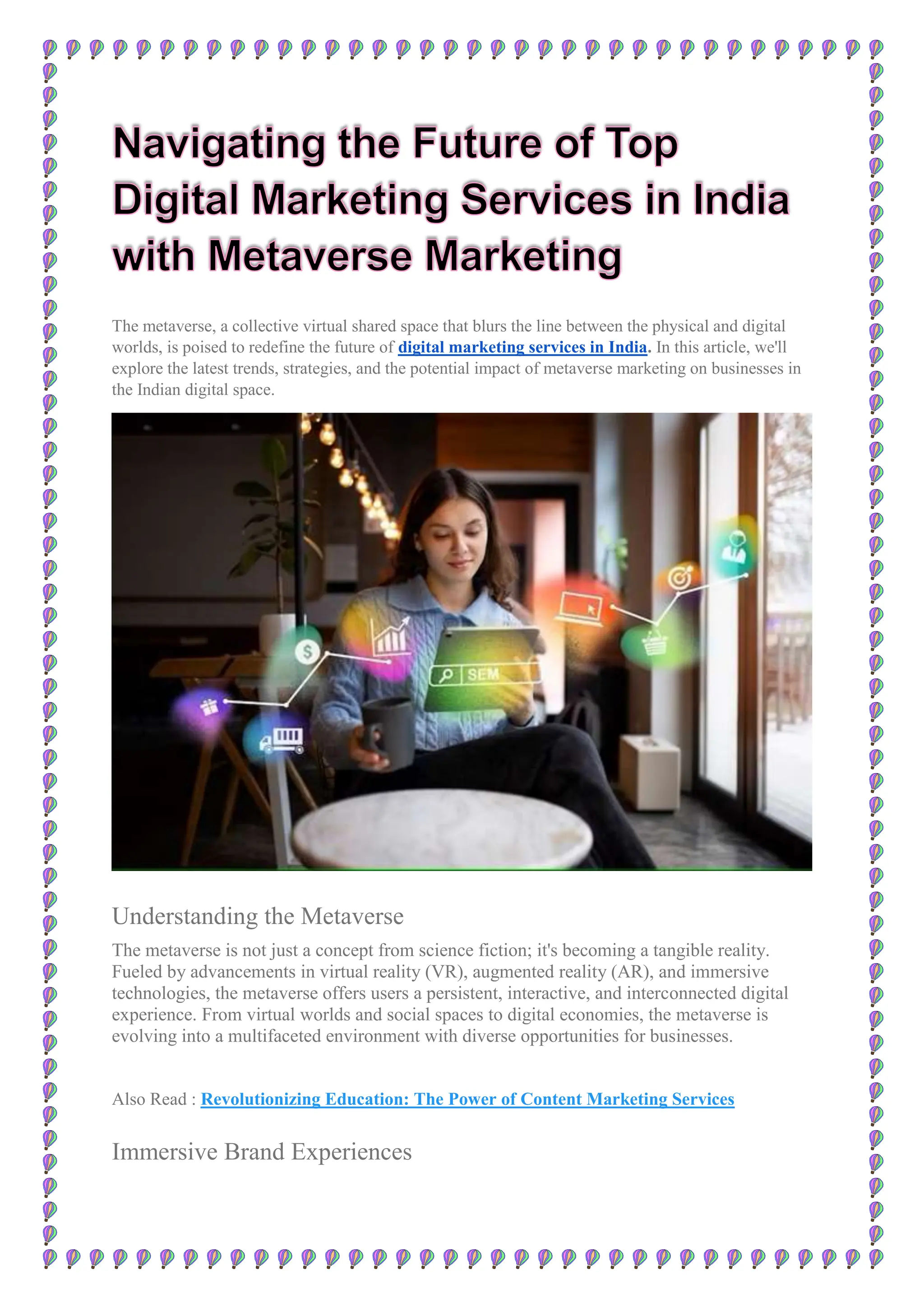 Navigating the Future of Top Digital Marketing Services in India with ...