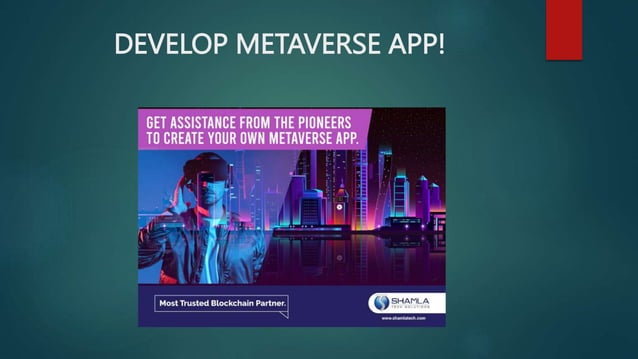 Metaverse Application Development.pptx | Computer Software and Applications | Computing