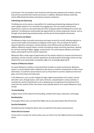 Metaverse Aviation | PDF