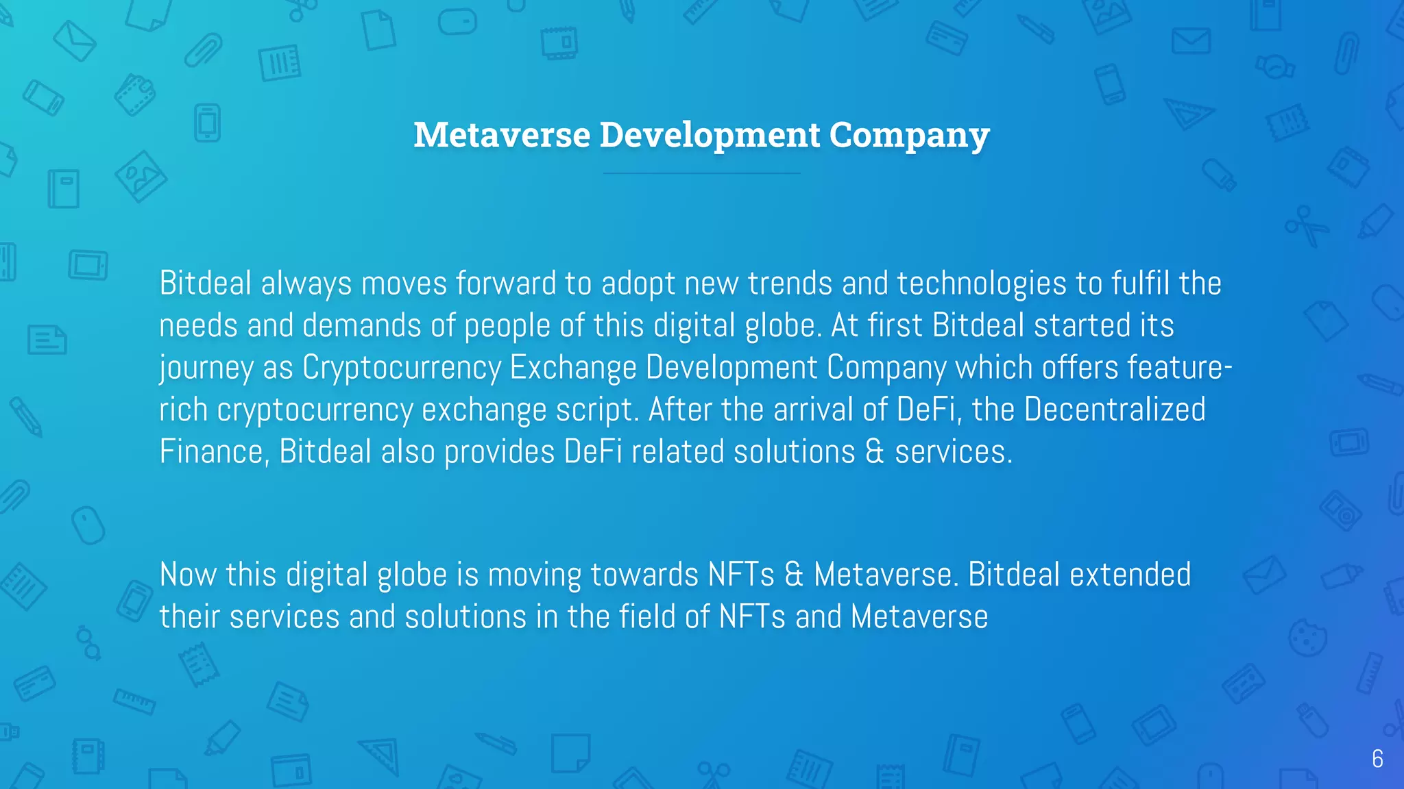 Metaverse development company | PPTX