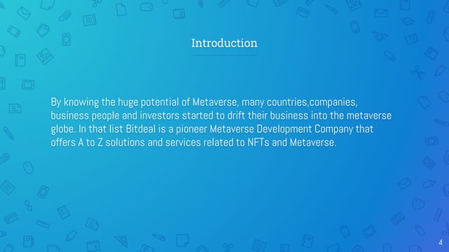 Metaverse development company | PPTX