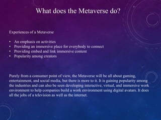 Metaverse- Digital Digest | PPT