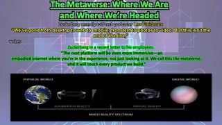 Metaverse its usage, future aspect along with combined usage of ...
