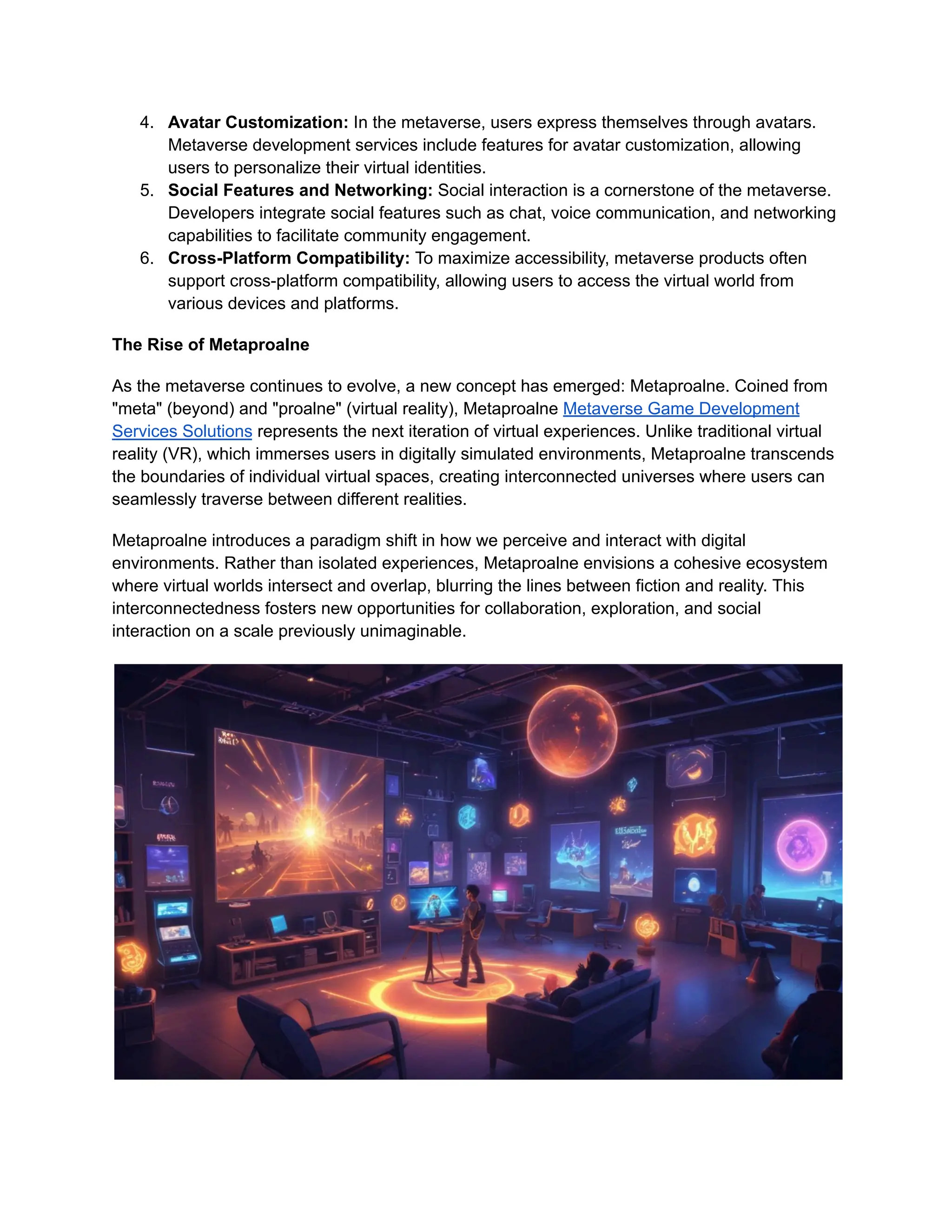 Expert Metaverse Game Design and Development | PDF