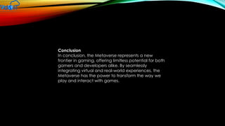 Metaverse Gaming | PDF