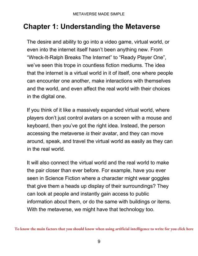 Metaverse Made Simple | PDF