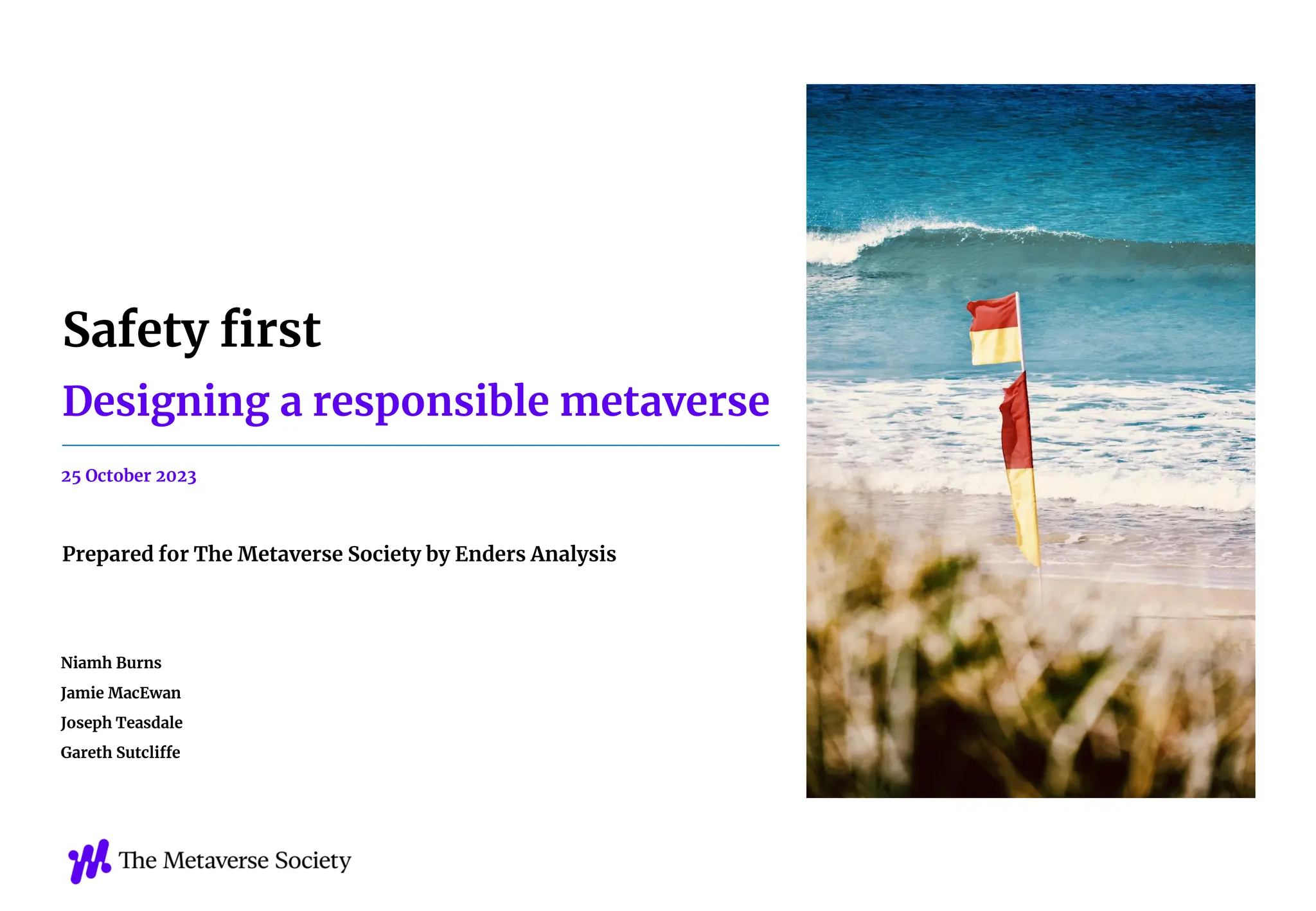 The Metaverse Society - Safety first: Designing a responsible metaverse ...
