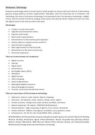 Metaverse technology.pdf
