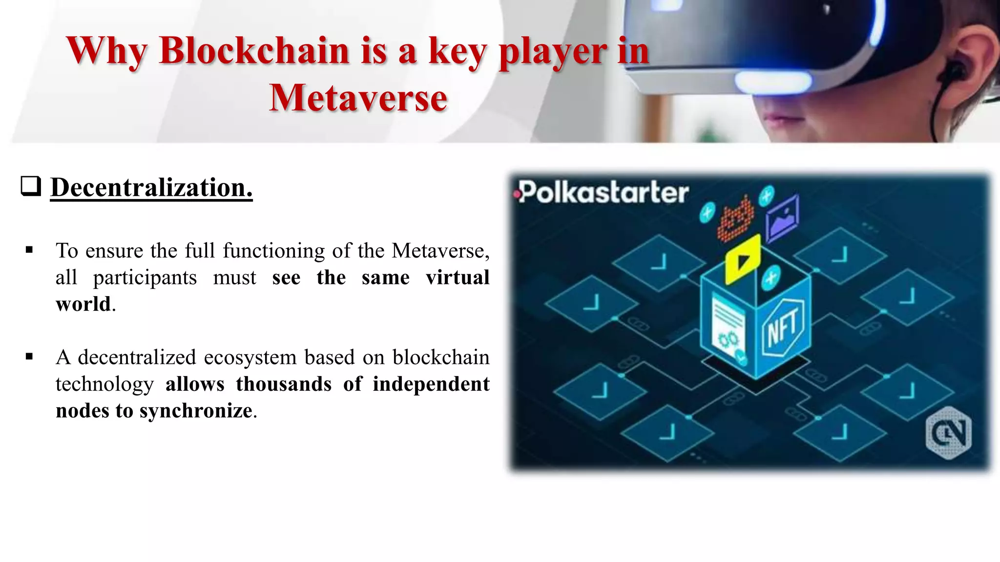 Blockchain : A Key Player in Metaverse.pptx