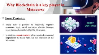 Blockchain : A Key Player in Metaverse.pptx