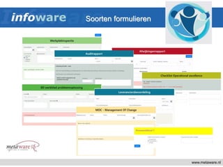 Digitaal workflow formulier - audit - inspectie - controle - incident ...