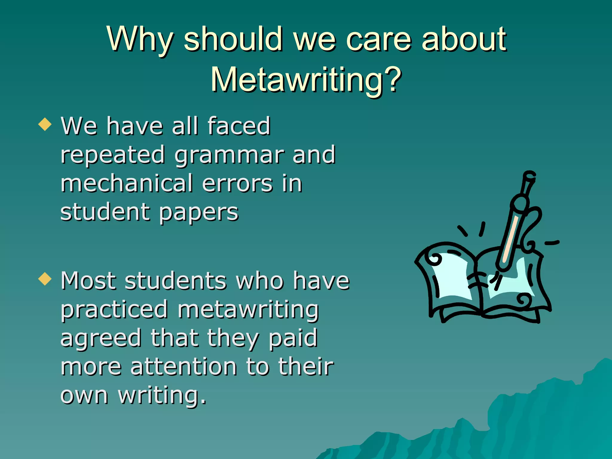 Metawriting | PPT