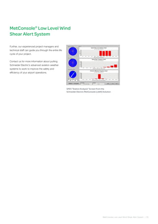 MetConsole® LLWAS (Low Level Wind Shear Alert System) | PDF