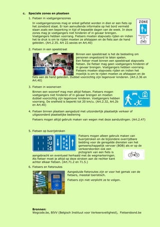 Met de fiets in het verkeer 1 | PDF