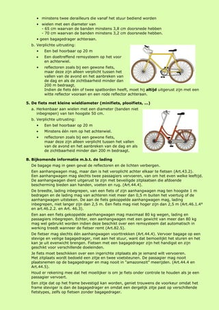 Met de fiets in het verkeer 1 | PDF